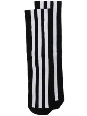 Y3 Striped Crew Socks - Black