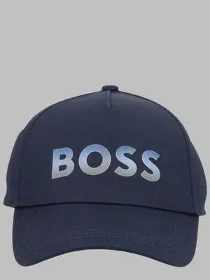 BOSS Logo Baseball Cap - Blue