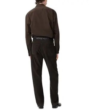 Studio Nicholson Classic Cotton Relaxed Point Collar Shirt
