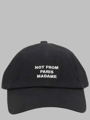 Drole De Monsieur Classic Cotton Baseball Hat For - Black