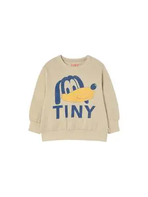 TINYCOTTONS Mini Dog" Graphic Crewneck T-shirt
