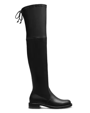 STUART WEITZMAN Giseleland Over-the-knee Boots - Black Nappa