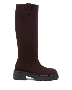 STUART WEITZMAN Ren Suede Knee High Boots