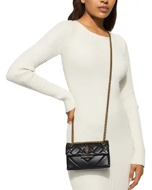 Kurt Geiger Kensington 17 Quilted Leather Crossbody
