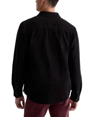 Ag Miller Cotton Pocket Shirt - Black