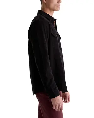 Ag Miller Cotton Pocket Shirt - Black