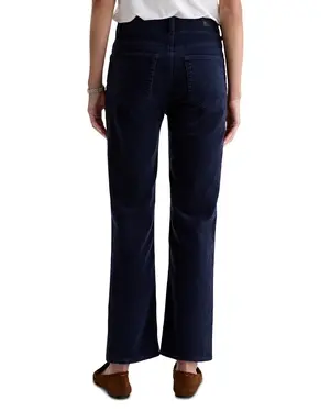 Ag Brinley Mid Rise Straight Corduroy Jeans - Deep Trenches