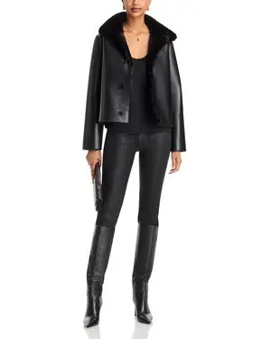 Generation Love Delphine Reversible Faux Fur Coat