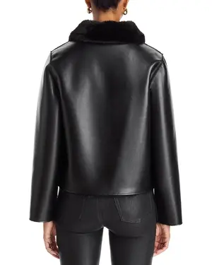 Generation Love Delphine Reversible Faux Fur Coat