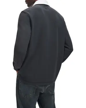 Rag & Bone Classic Cotton Solid Pique Polo Shirt
