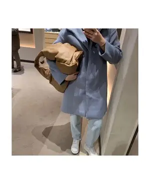 Bottega Veneta Gathered Open Top Shoulder Bag