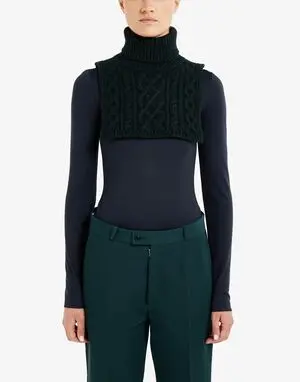 MAISON MARGIELA Cable-knit Roll-neck Scarf