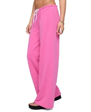 EDIKTED Callista Straight Leg Sweatpants