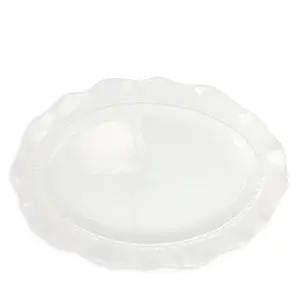 VIETRI Giorno Oval Platter - White
