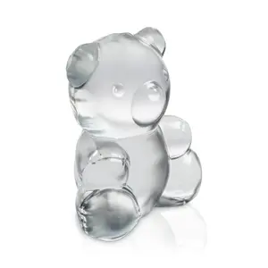 Lalique Teddy Air Luster Large Sculpture - Clear