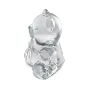 Lalique Teddy Air Luster Large Sculpture - Clear