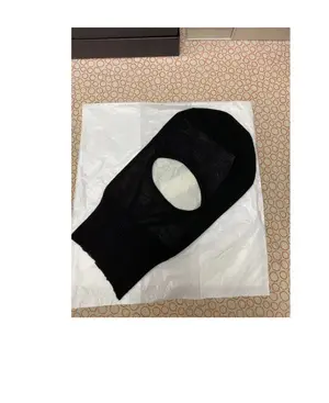 Rick Owens Skull Balaclava Wool-knit Hat