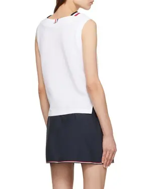 Thom Browne Stripe-detailed Tank Top