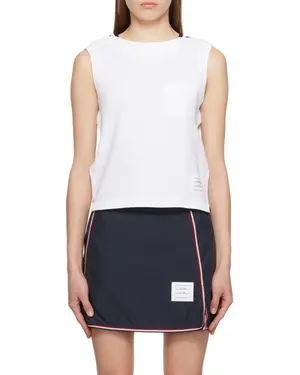 Thom Browne Stripe-detailed Tank Top