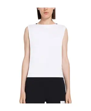 Thom Browne Stripe-detailed Tank Top