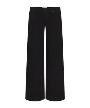 FRAME Le Slim Palazzo Jeans - Black