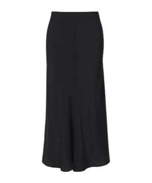 THE ROW Silk Crêpe De Chine Midi Skirt