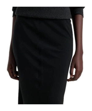 THE ROW Silk Crêpe De Chine Midi Skirt