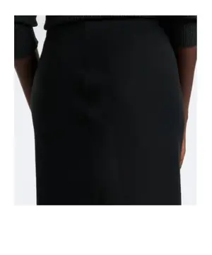 THE ROW Silk Crêpe De Chine Midi Skirt