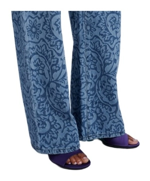 Dries Van Noten Floral Wide-leg Jeans
