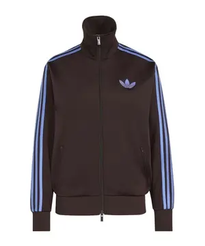 ADIDAS ORIGINALS Stand Collar Zip-up Track Jacket With Embroidered Logo And 3-stripes - No