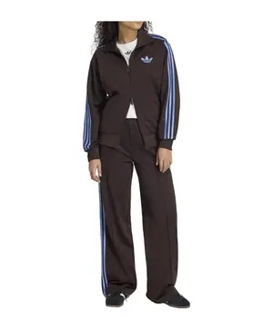 ADIDAS ORIGINALS Stand Collar Zip-up Track Jacket With Embroidered Logo And 3-stripes