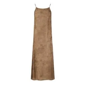 UMA WANG Thinstrap Jacquard Maxi Dress - No
