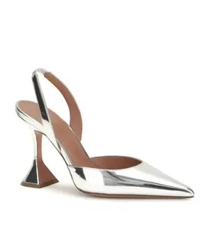 Amina Muaddi Pointed-toe High-heeled Sandals