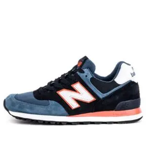 NEW BALANCE New Balance 574 Made In Usa 'navy Orange' Navy/orange