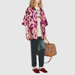 Gucci Acetate Relaxed Trousers 'dark