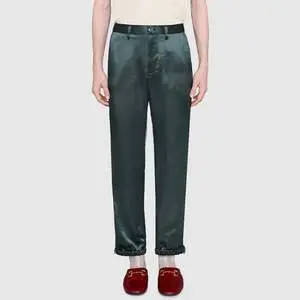 Gucci Acetate Relaxed Trousers 'dark