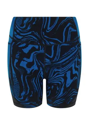 VIREN Prowess Print Block Shorts Swirl
