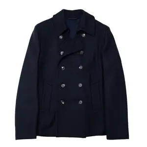 HEGARTY LONDON Navy Pea Coat
