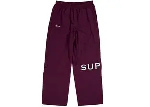 Supreme Cross Track Pant - Plum