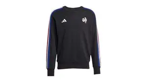 Adidas France Essentials 3stripes Sweatshirt - Black