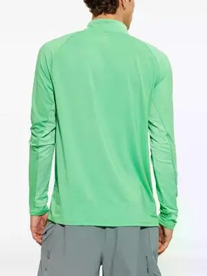 Nike Logo-print Zip-neck Sweater