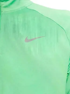Nike Logo-print Zip-neck Sweater