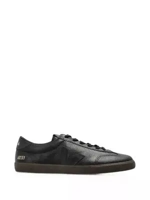 VEJA Volley Signature Leather Sneakers
