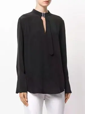 Equipment Keyhole Blouse