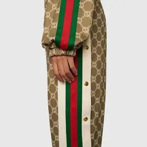 Gucci Interlocking G Snap Buttoned Jogging Pants