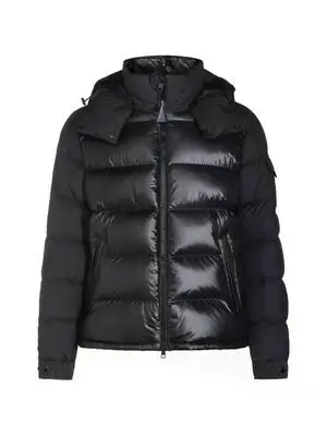 Moncler Maya Quilted Hooded Coat