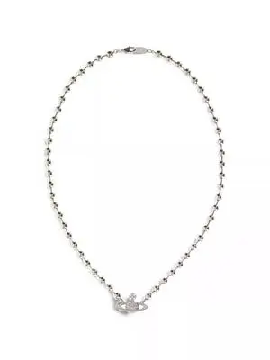VIVIENNE WESTWOOD Mini Bas Relief Necklace - Silver