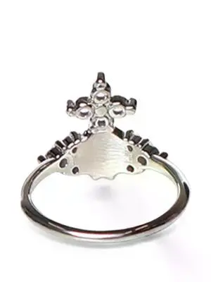 VIVIENNE WESTWOOD Orb Crystal-embellished Ring
