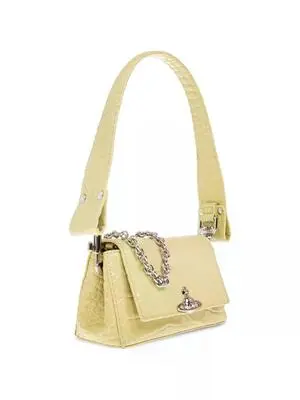 VIVIENNE WESTWOOD Small Hazel Shoulder Bag - Yellow