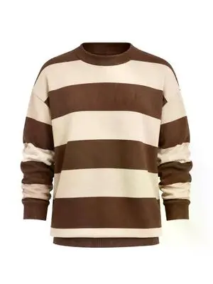 SEROYA Bryn Horizontal-stripe Sweater